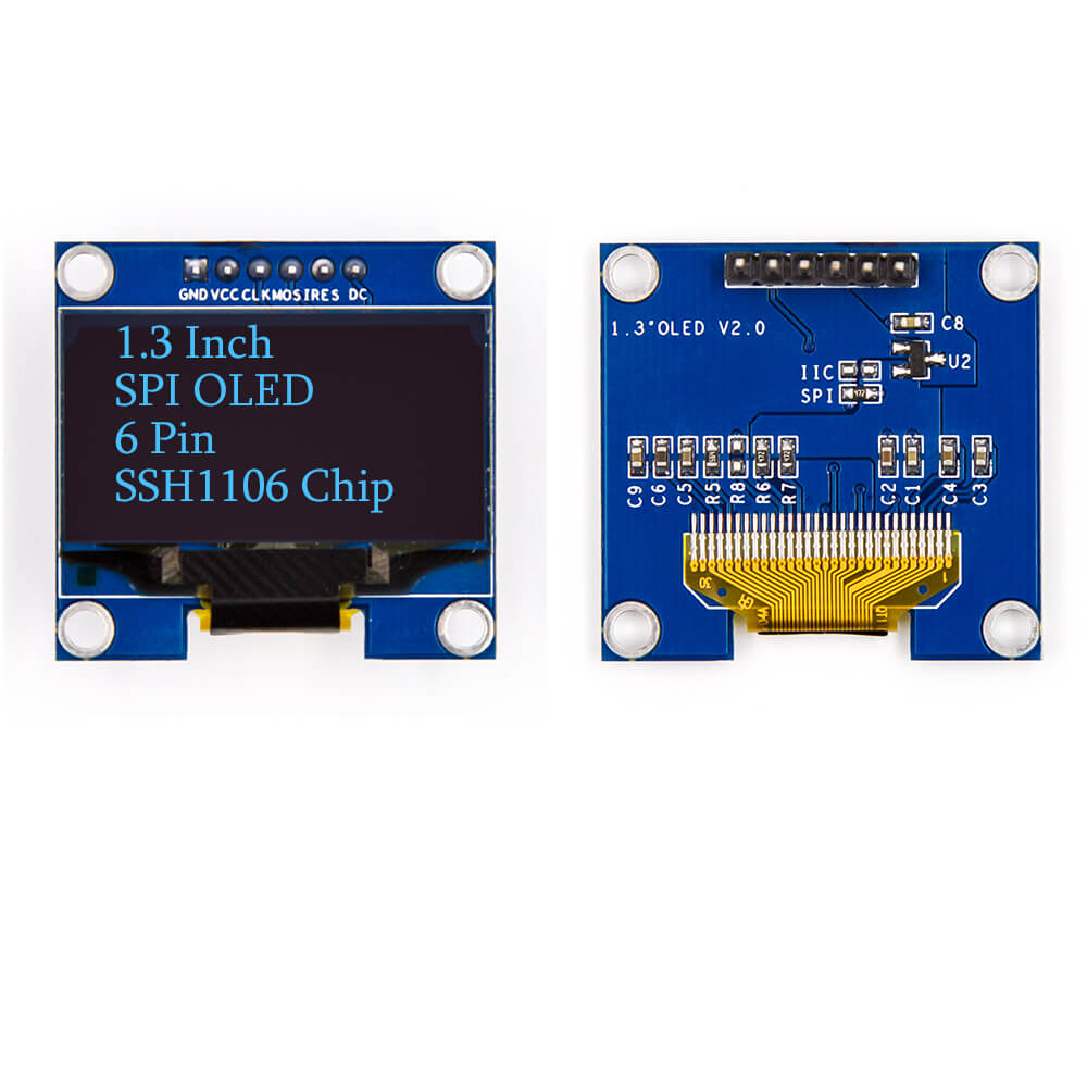 Blue SPI OLED LCD Module – Kuongshun Electronic Shop