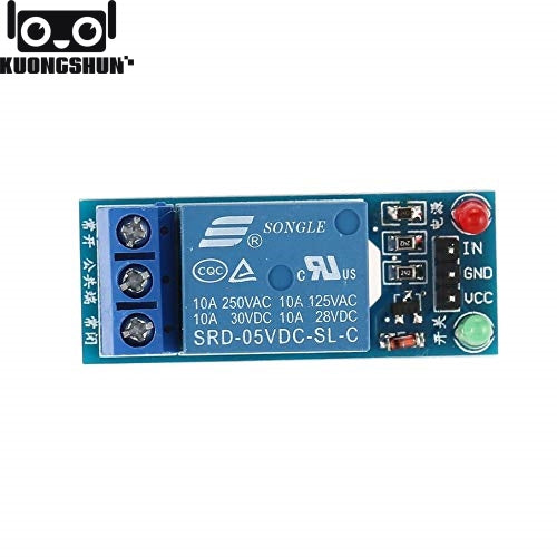 DC 5V 10A 15A 1 Channel Relay Module Interface Board Shield for Arduin ...